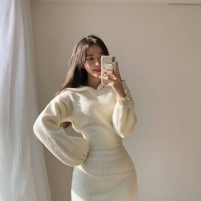 겨울철 코디 니트 하나면 끝 파이베트
