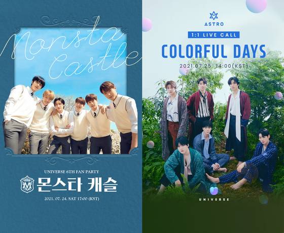 Monsta X and Astro to hold online and offline fan events