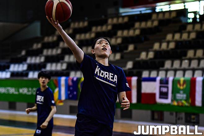 [JB포토] U19 여자농구 월드컵, 조수아 '주장의 품격으로'