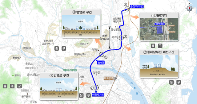 울산 트램 2호선 기재부 예타조사 대상 선정