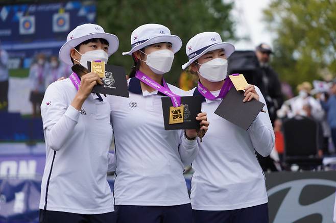 단체전 전종목 석권한국 양궁 올림픽의 영광에도 들뜨지 않았다