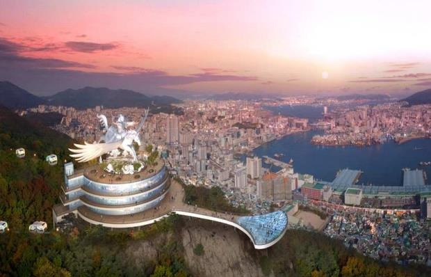 부산 천마산 복합전망대·모노레일 사업 29일 착공식