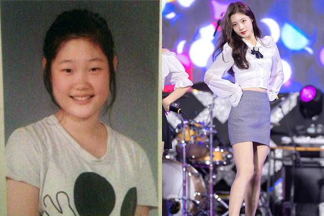 64kg에서 48kg로 감량하고 쌍커풀 생겼다는 여자 연예인 | 훅!