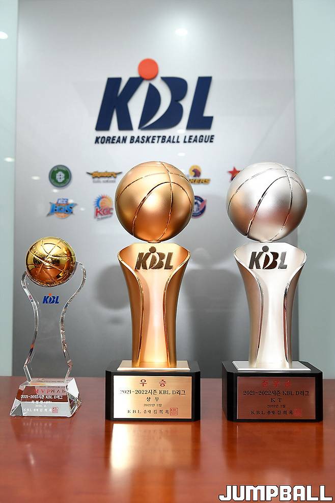 [JB포토] 2021-2022 KBL D-리그 시상식, 우승 상무, 준우승 KT, MVP 상무 최성원