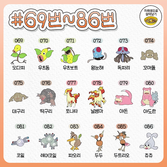 추억의 포켓몬빵 띠부띠부씰 159개 모음집 자취생으로 살아남기