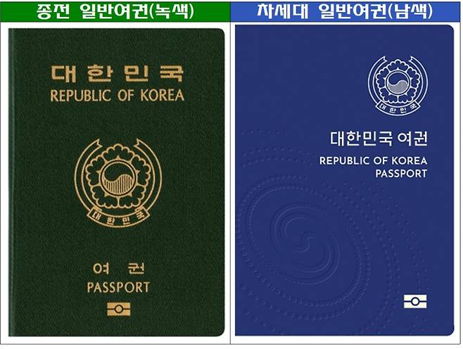 이달부터 녹색 여권 1만5000원에 한시적 발급