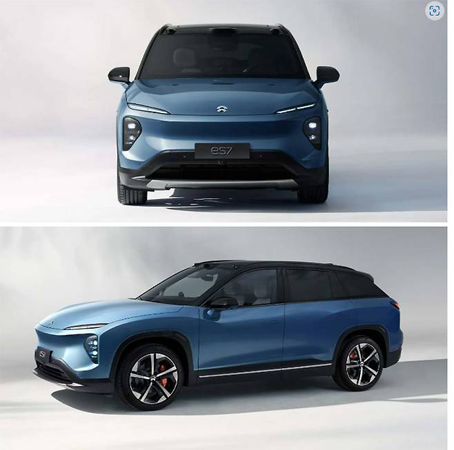 중국 니오, 930km 주행거리의 전기 SUV ES7 공개 | 글로벌오토뉴스