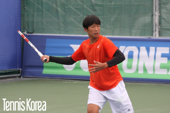 15세 김장준 Itf 창원 본선 1회전 통과로 Atp 랭킹 포인트 획득