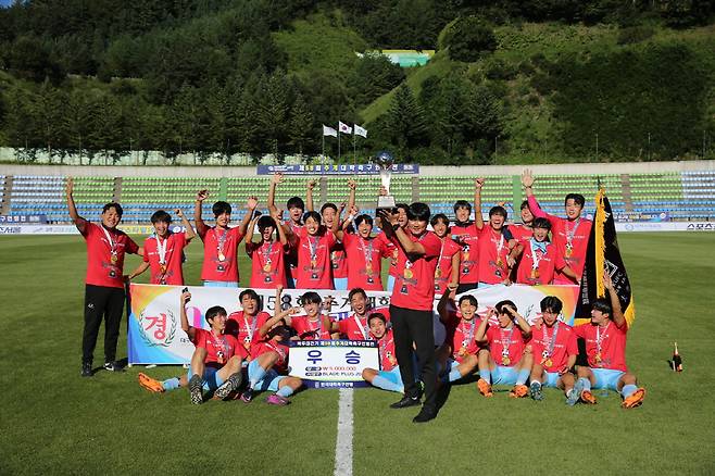 하위권의 반란 대구예술대 부임 1년 만에 우승 이창원 감독 선수들과 함께 도전하는 중