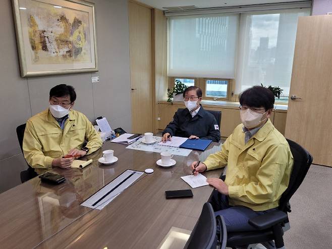 이정식 노동장관 태풍 피해 복구 작업 중 산재사고 없도록 점검