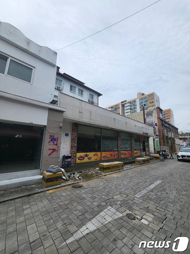 빈 점포 수두룩 충주 성서동에 고층 아파트 들어설까