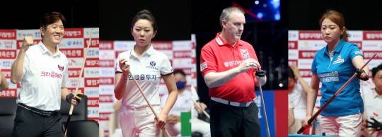 이젠 1위가 4팀. 하나, 크라운, 웰뱅, NH-PBA팀리그