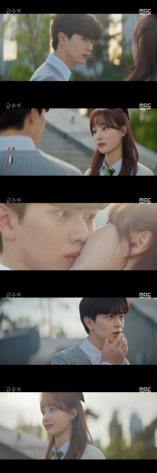 연우 육성재에게 기습 입맞춤 넌 흉내만 내지만 난 진짜 해 금수저