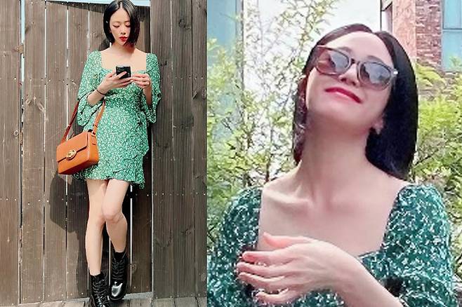 단발하고 확 어려진 애둘맘 39세 유명 배우 동안 패션 어썸클