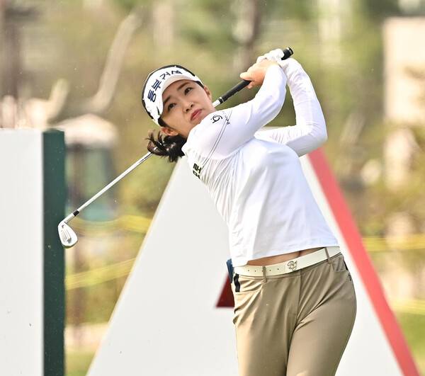 5연속 버디 앞세운 김수지 2주 연속 우승 기대 Klpga 하나금융그룹 챔피언십