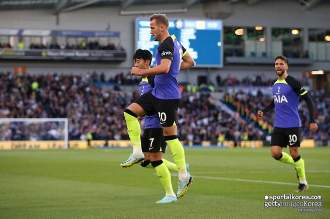 [EPL 10R] '손흥민 시즌 2도움' 토트넘, 브라이튼에 1-0리드 (전반종료)