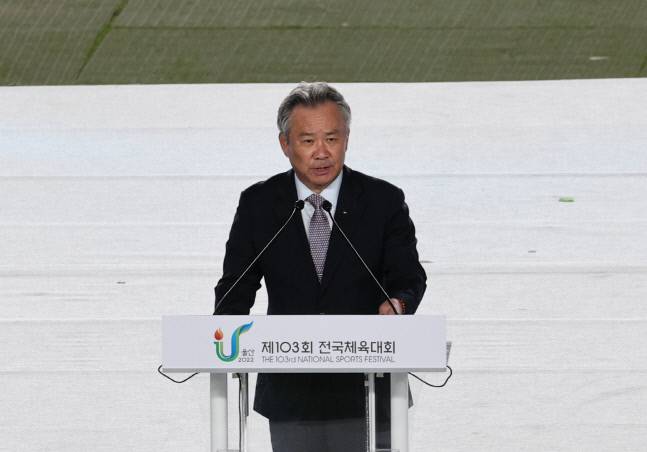 이기흥 회장 내년 스위스 로잔에 체육회 사무소 설치서울시 2036 하계올림픽 유치 희망 지원사격 Ss현장