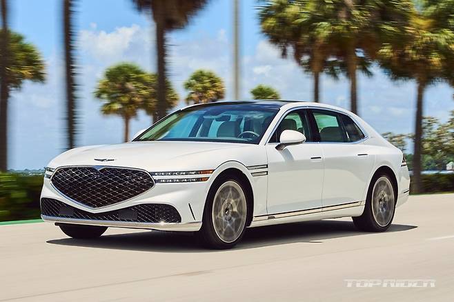 제네시스 G90 2023년형 12월 출시 예고, 핵심은 레벨3 자율주행 | 탑라이더