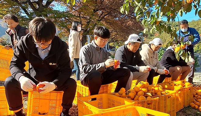 농가 찾아가 일손 돕는 ‘보람찬 가을 소풍