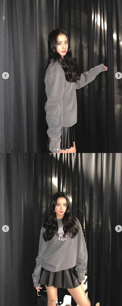 JiSoo , alluring visual + chic eyes...provocative sexy beauty