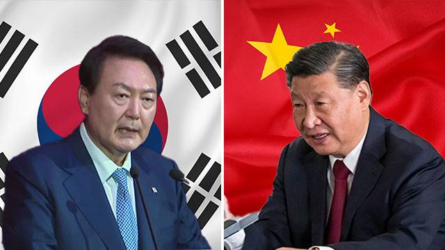 윤 대통령 中 시진핑 주석발리서 3년만의 한중정상회담