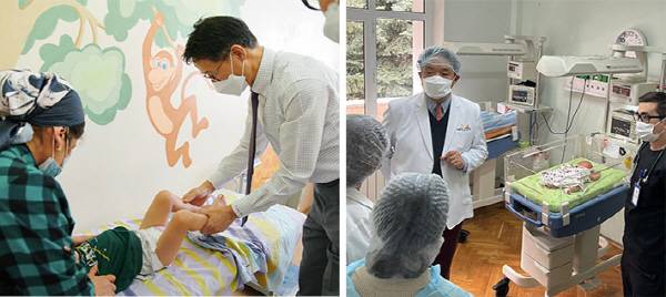 부산대병원 카자흐스탄 알마티에서 선진 의료기술 전파