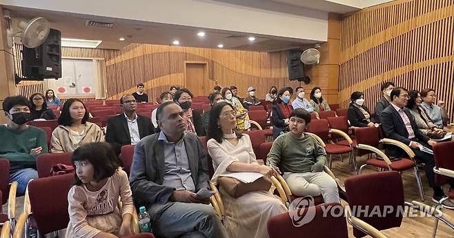 주인도한국대사관·한국문화원 한·인도 다문화 가정 행사 개최