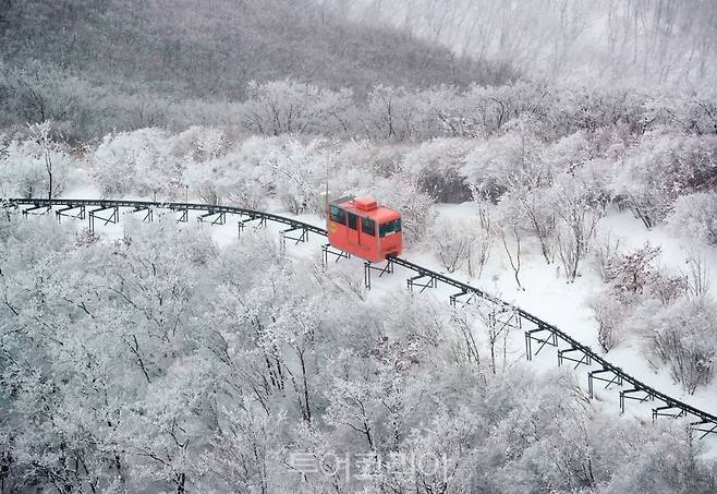 함양대봉산휴양밸리 모노레일·집라인 동절기 휴장