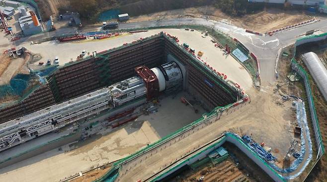 [현장] 소음없는 TBM, 조용히 12m 씩…'한강터널' 공사 현장을 가다