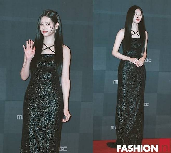 김민주 금혼령 신인상 매혹적인 시퀸 드레스룩 시선강탈 패션엔