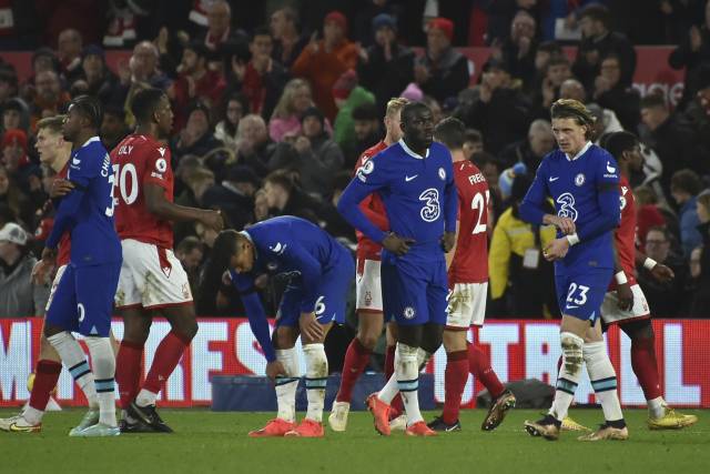 첼시, 노팅엄과 1 대 1 무···8위 머물러