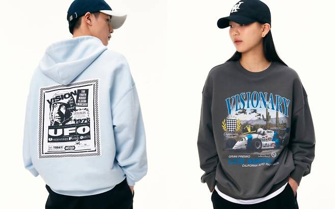 비전스트릿웨어 ‘visionary Youth 주제로 전개하는 23 Spring 1차 발매