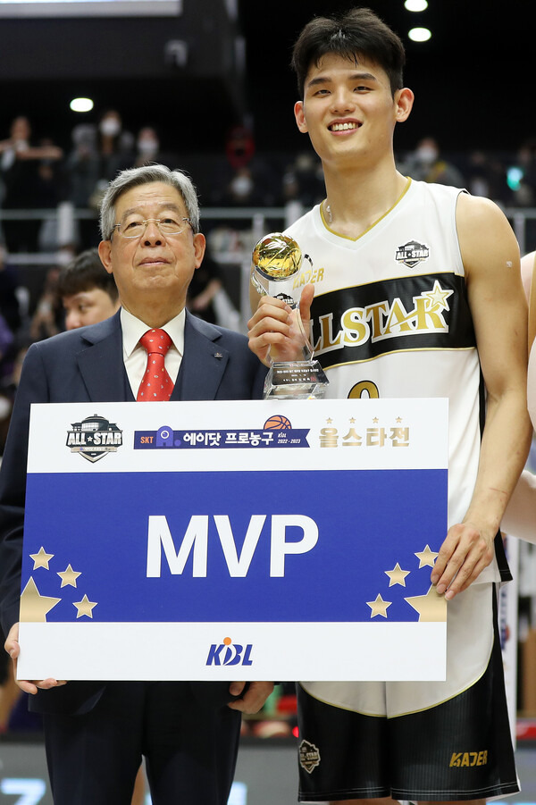 베이비 헐크 하윤기 Mvp 수상 영광꿈만 같다