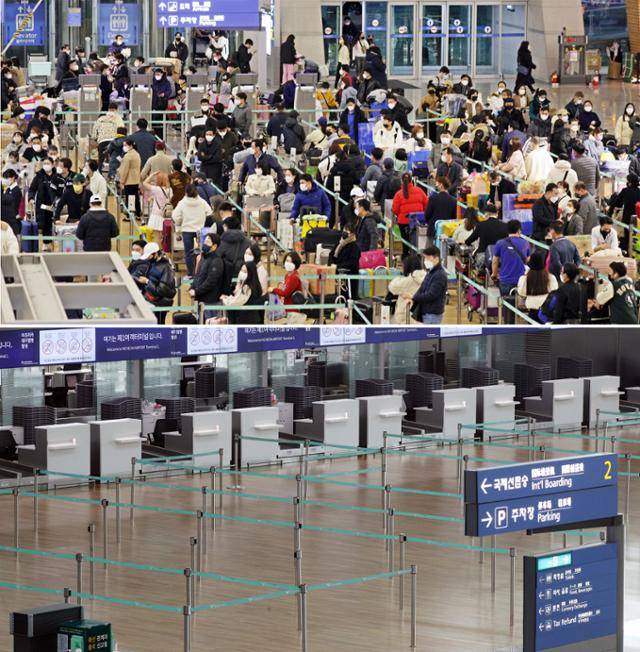 해외로 민족대이동 낯선데 반가운 공항 풍경 사진잇슈