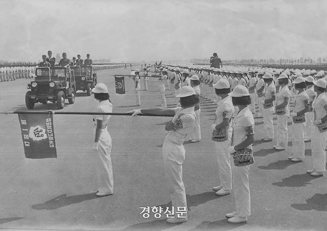 성별 갈라치기에 기댄 포퓰리즘 ‘여성 민방위 훈련 플랫