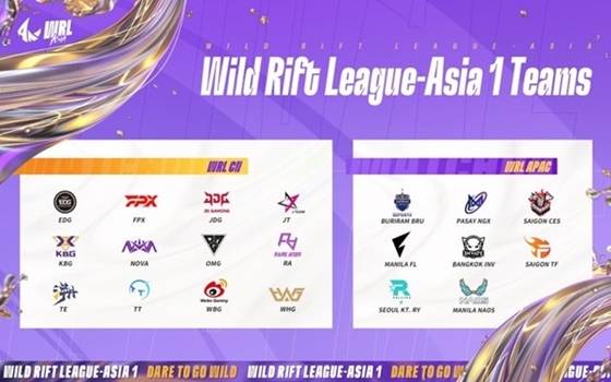 LoL 모바일 ‘와일드리프트’ 아시아 e스포츠 ‘WRL A1’ 개막