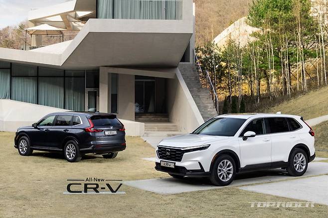 혼다 신형 CR-V 터보 국내 출시, 가격은 4190만원 | 탑라이더
