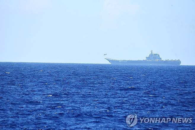 中항모 산둥함 제1도련선 너머로 작전가능반경 확대