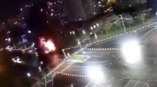 러 전투기 자국 도시에 실수로 폭탄 투하2명 부상