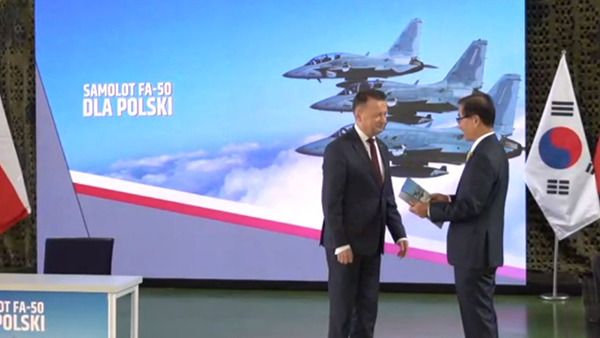 폴란드 수출할 FA-50 1호기 출고‥"올해 12대 우선 납품"