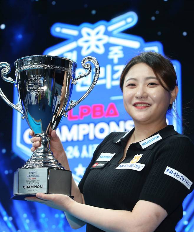 'LPBA 2승' 김민아 "당구 반대한 아버지, 지금은 가장 열렬한 팬 됐죠"(인터뷰)