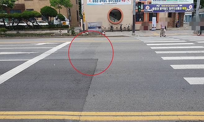 정지선만 다시 그었을 뿐인데 보행자 안전 ‘업 김동환의 김기자와 만납시다