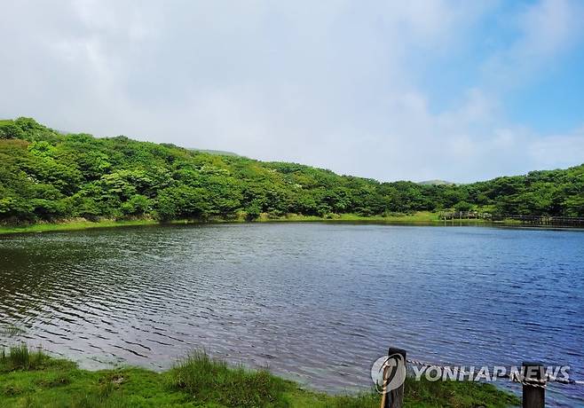 픽 제주 한라산 숨은 비경 사라오름 산정호수 만수