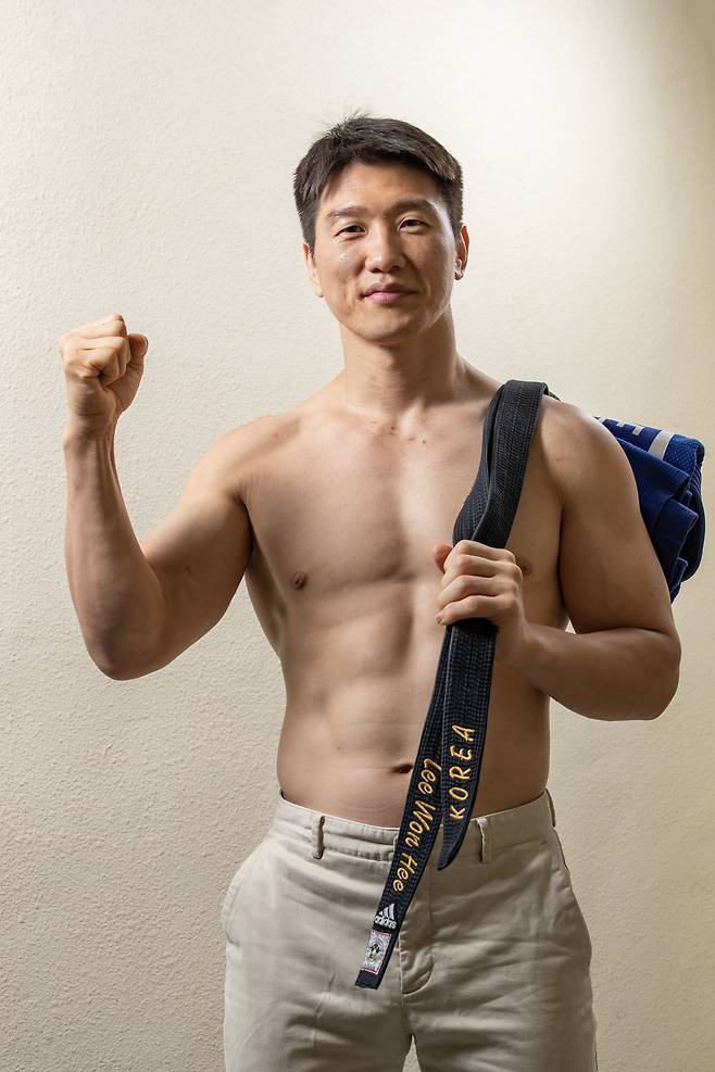 42세에 유도판 뒤집으러 나타난 ‘한판승의 사나이