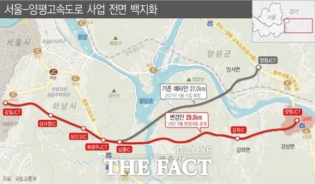 전문가들이 본 서울 양평 고속도로 노선은1·2안 추가검토 필요