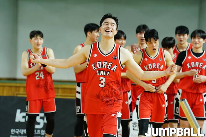 ‘안암 호랑이 대장 박무빈 대학리그 Mvp 수상···고려대 2년 연속 Mvp 배출