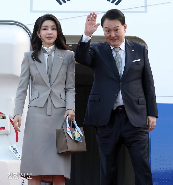 윤 대통령 유엔총회 참석 위해 출국4박6일 방미 일정 포토뉴스