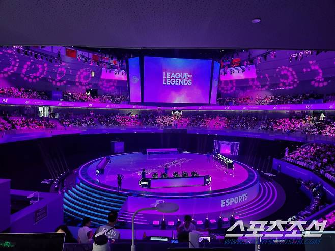 항저우on 한국 Lol 대표팀 4강 1세트 중국 잡아내며 기선 제압