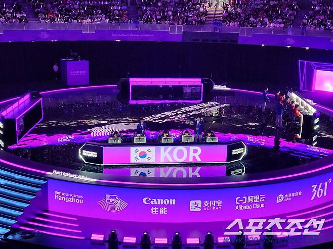 항저우on 한국 Lol 대표팀 4강 1세트 중국 잡아내며 기선 제압