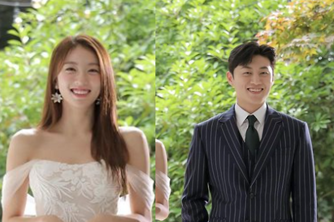 열애설없더니 깜짝♥결혼발표해 모두 놀라게 한 배우커플웨딩화보속 웨딩드레스 어썸클